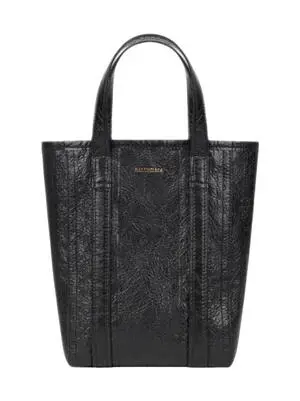 Balenciaga Barbes Small North-south Shopper Bag - Black