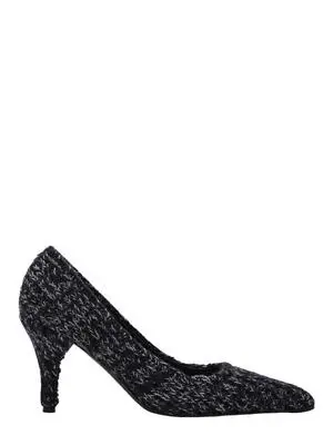 Prada 85mm Knitted Pumps - Black