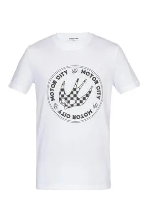 Alexander McQueen Pattern Printed T-shirt - White