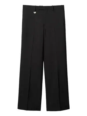 BURBERRY Burberry Tailored Trousers With Logo Charm