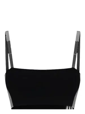 Dior Sleeveless Cropped Bralette - Black