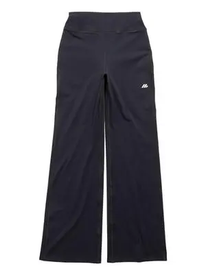 Balenciaga Activewear Flared Slim Pants - Black