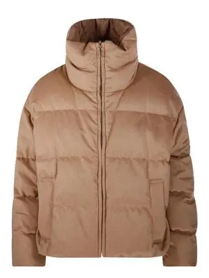MAX MARA Max Mara Zip-Up High Neck Reversible Jacket