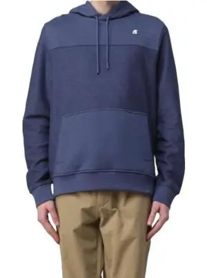 K-WAY K-Way Jose Drawstring Hoodie With Logo Patch