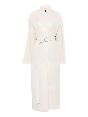 Sportmax Lapel Long Sleeve Coat - No
