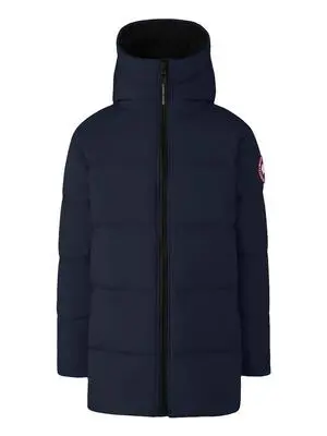 Canada Goose Zip-up Padded Down Jacket - Atlantic Navy Blue