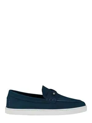 CHRISTIAN LOUBOUTIN Chambeliboat Slip-on Boat Shoes - Black