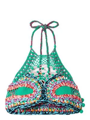 Etro Crocheted Neck Vest - Multicolor