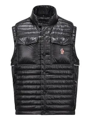 Moncler Ollon Quilted Down Gilet - Black