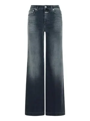 Closed Straight-leg Denim Jeans - Black