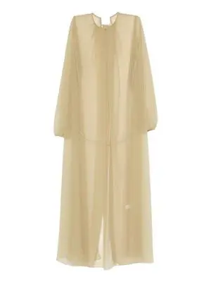 FORTE_FORTE Long Sheer Cardigan - No