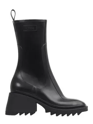 Chloé Betty Round Toe Boots - Black