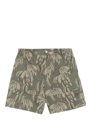 Jacquemus Aloe Banana Jacquard Shorts - Gray