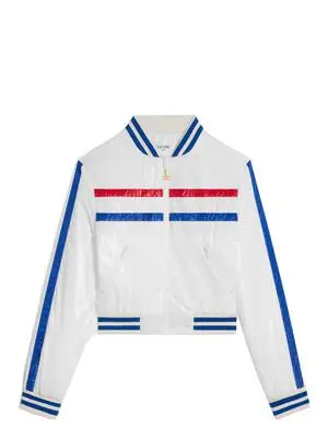 CELINE Celine Cropped Blouson Jacket In Lightweight Nylon