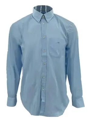 EMPORIO ARMANI Emporio Armani Lapel Long-Sleeved Shirt