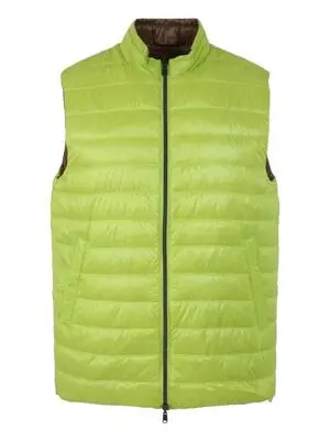 Herno Quilted Down Gilet - Green