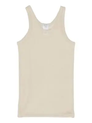 LEMAIRE Lemaire Ribbed Sleeveless Off-The-Shoulder Top