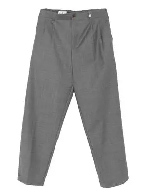 MYTHS Myths Pleat-Detail Trousers Gray
