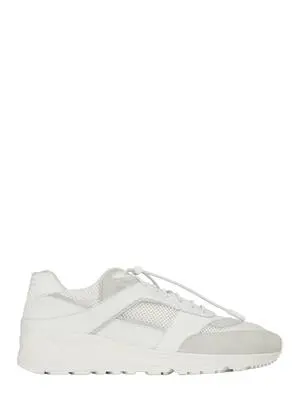 Saint Laurent Saint Laurent Bump Lace-Up Sneakers Optical White