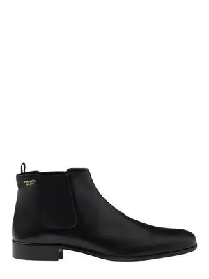 Prada Slip-on Ankle Boots - Black