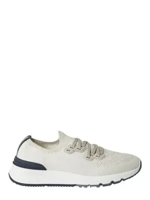 Brunello Cucinelli Lace-up Sneakers - White