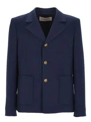 VALENTINO Valentino Button-Up Long Sleeve Blazer