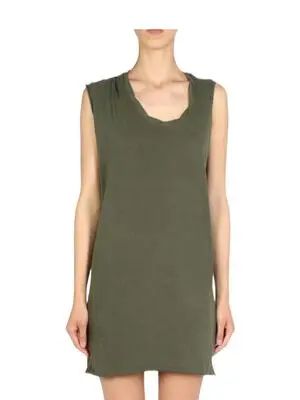 Dsquared2 Crewneck Sleeveless Mini Dress - Green