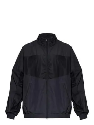Vetements Logo Detailed Zip-up Jacket - Black