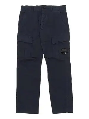 C.P. COMPANY Belt Loop Cargo Pants With Mirror Detail - Navy