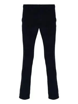 DONDUP Slim-cut Trousers - Black