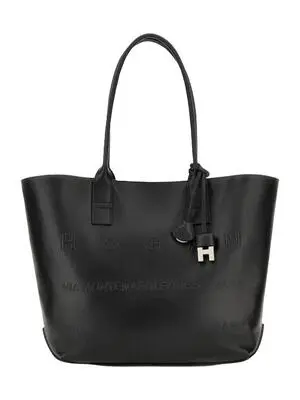 Hogan Small Address Tote Bag - Black