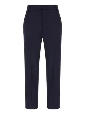 DONDUP Dondup Straight-Leg Tailored Trousers Black