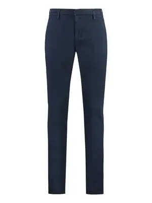 DONDUP Belt-lined Casual Trousers - Black