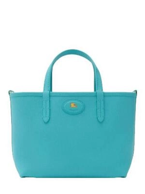 Burberry Burberry Mini Reversible Bloomsbury Tote Bag Blue/atom Blue