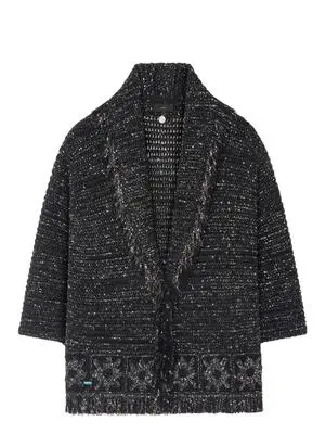 ALANUI Alanui City Lights Sequined Crochet Cardigan