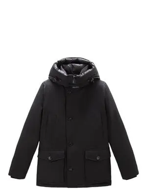 Woolrich Arctic Button-up Padded Jacket - Black