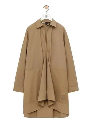 LOEWE Loewe Trapezoidal Cotton Blend Tunic Dress
