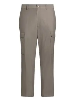 Etro Logo-patch Cargo Trousers - Grey