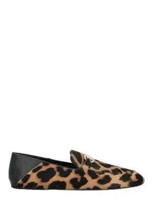 FERRAGAMO Print Slip-on Flat - Leopard