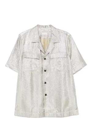 Dries Van Noten Short-sleeved Shirt - Silver