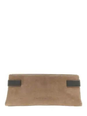 BRUNELLO CUCINELLI Brunello Cucinelli Clutch Bag With Monile Precious Bands