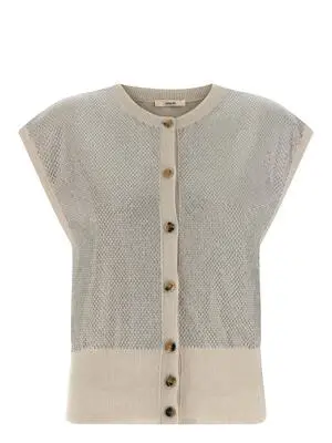 HAIKURE Kirby Vest - Nude