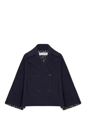 Dior Double-breasted Wool Coat - No