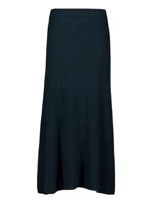 Zimmermann Elastic Waist A-line Skirt - Forest Green