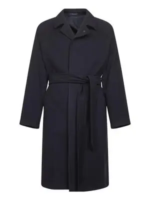 TAGLIATORE Tagliatore Belted Raglan Sleeve Coat