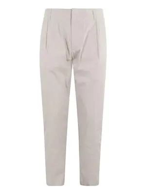DONDUP Slim Cropped Pants - Beige