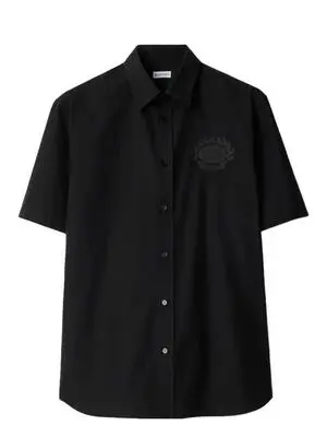 Burberry EKD Cotton Shirt Black