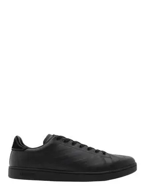 Burberry Embossed Check Set Sneakers - Black