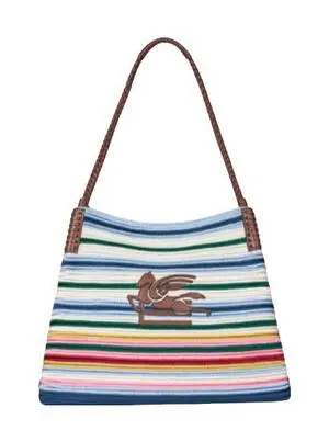 Etro Pegaso Symbol Medium Libra Tote Bag - Multicolor