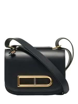 Delvaux Small Lingot Shoulder Bag - Black
